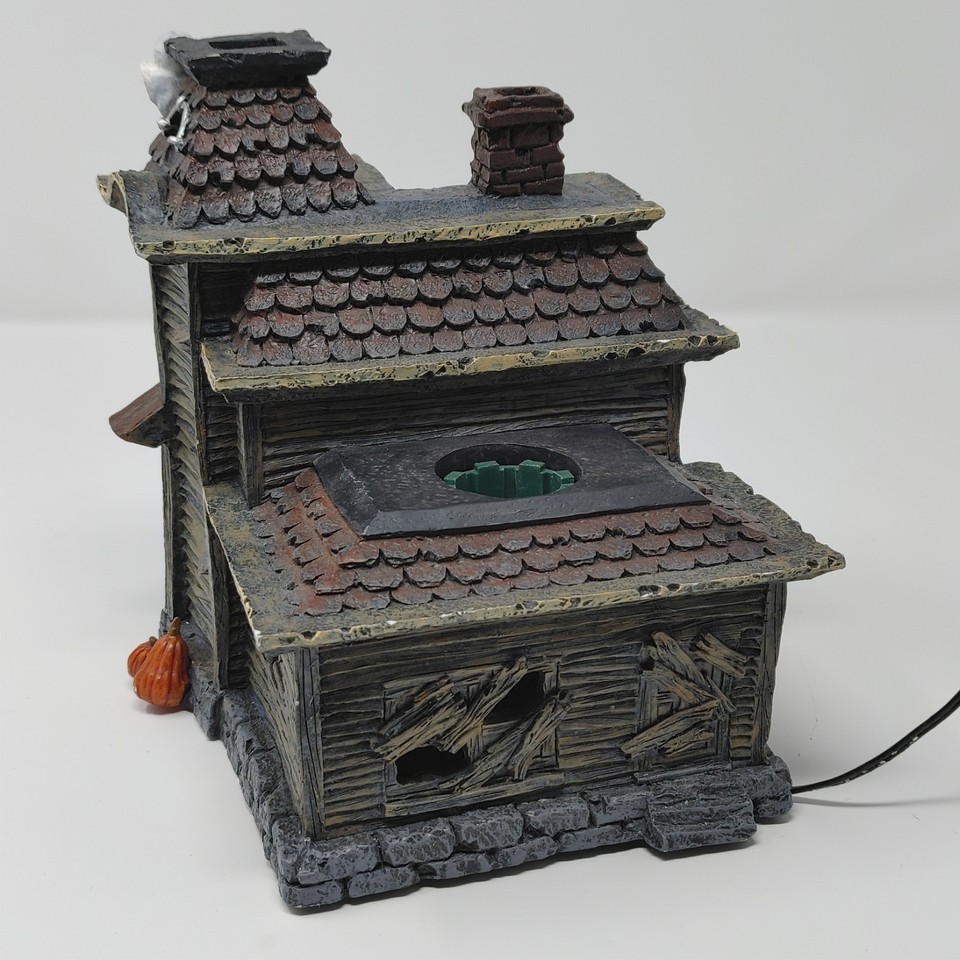VTG Department 56 Halloween Haunted House FIND ANOTHER !! Light Up ...