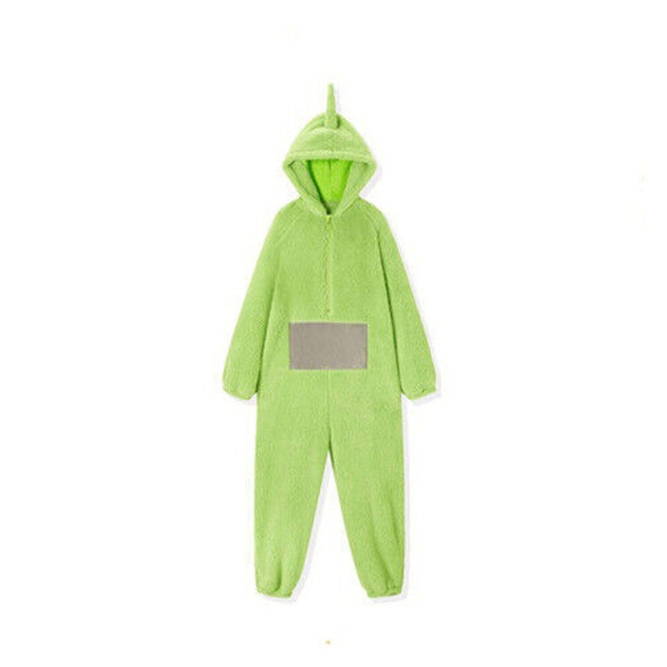 Kids /Adult Teletubbies Costume Lala Disi Onesis Cosplay Jumpsuit ...