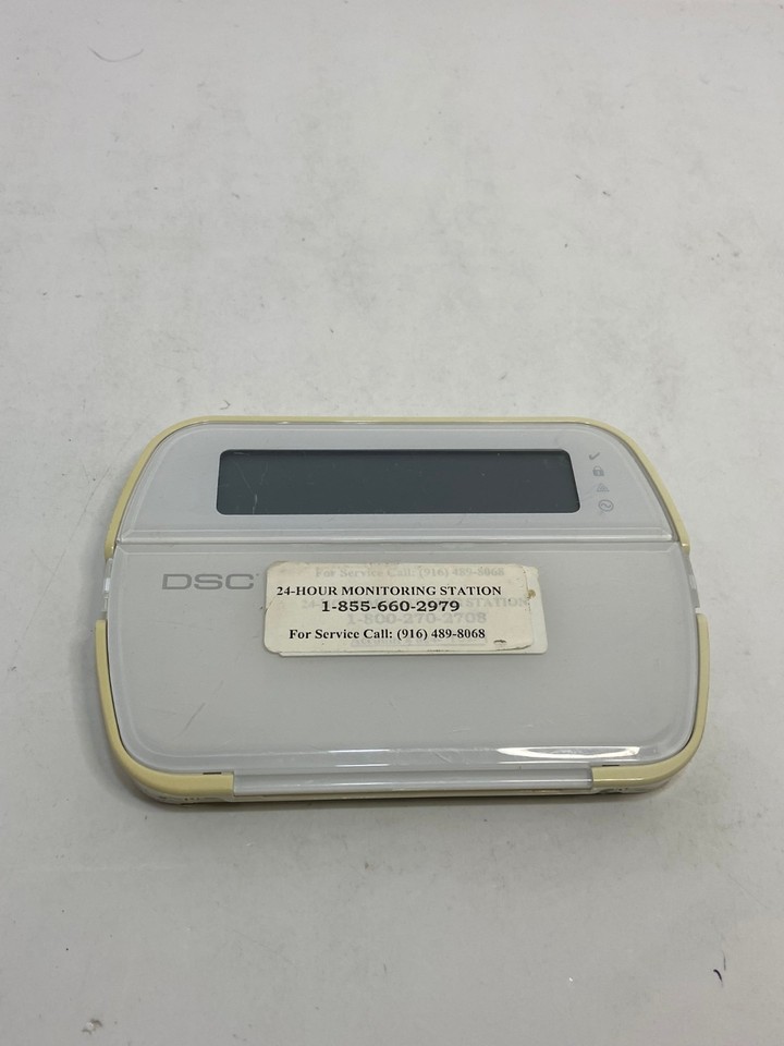 🌊 DSC PowerSeries PK5500 64-Zone LCD Full-Message Keypad WORKS EUC - M5 ...