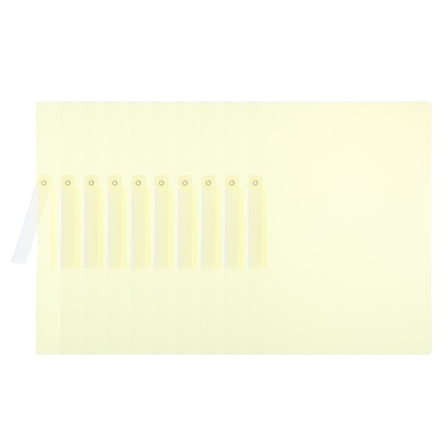 10 Pcs Report Folder Cover with Swing Clip, Yellow 641832633082| eBay