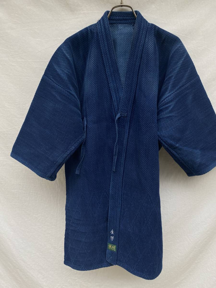 Japanese Vintage Indigo dye Sashiko Kendo Jacket Indi… - Gem
