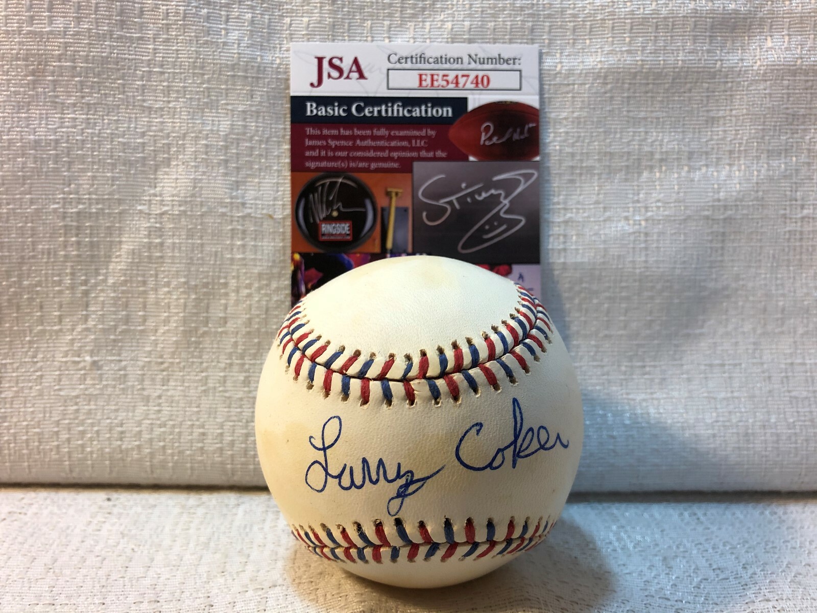 Larry Coker Signed Autographed Miami Ohio State 1995 All Star Game ...