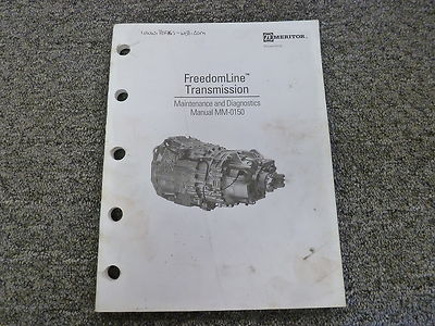 ZF Meritor Freedomline Transmission Service Maintenance Diagnostic ...