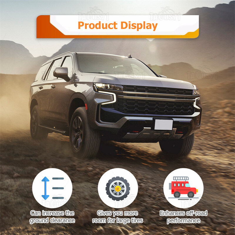 Aluminum 2.5" Front Leveling Lift Kit for 07-25 Chevy GMC Silverado ...