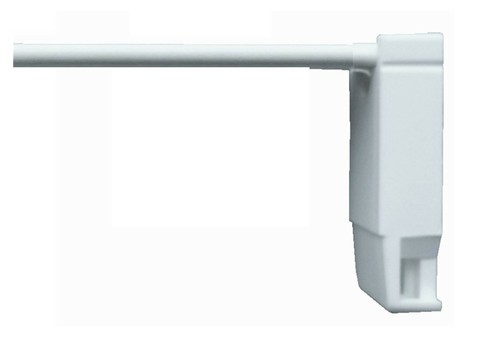 Swish Metal Extension Brackets, White, for Swish Leverlock Bracket ...