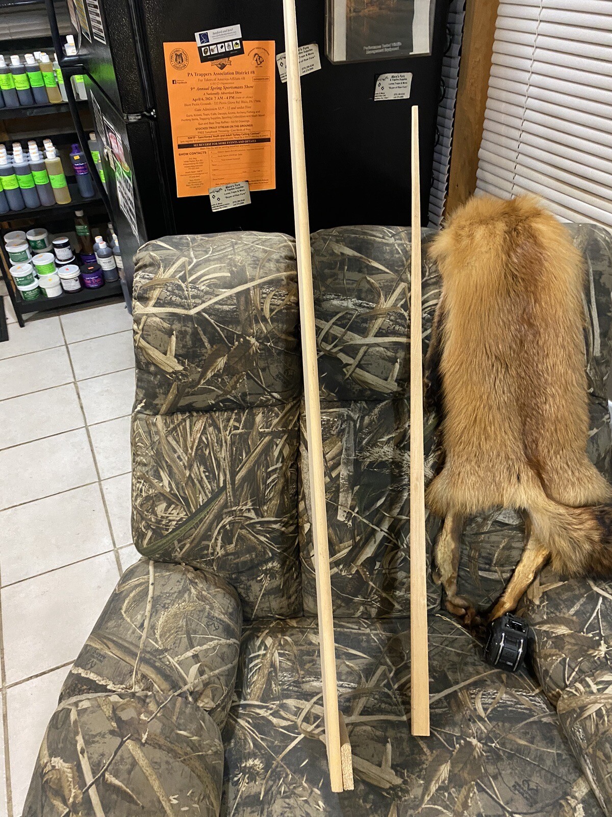 Raccoon Stretcher Board trap traps trapping fur handling 7" or 7 1/2 ...