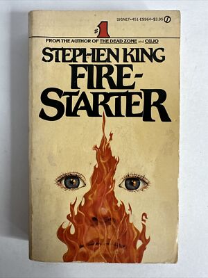 Firestarter by Stephen King Signet Vintage 1981 Paperback 1st Signet ...