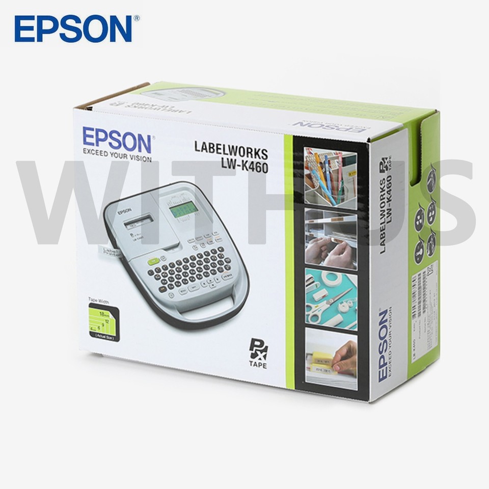 EPSON LW-K460 Label Printer 4~18mm 183x218x58mm 580g *English/Korean ...
