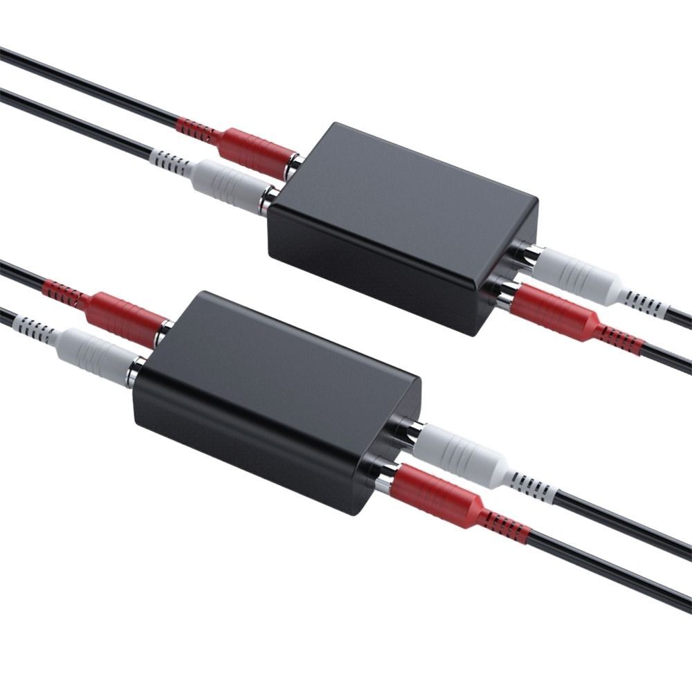 Round Loop Noise Isolator Humming Filter RCA Hum Noise Suppressor ...