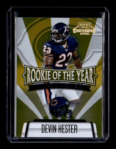 2006 Playoff Contenders - Rookie of the Year Contenders Devin Hester # ...