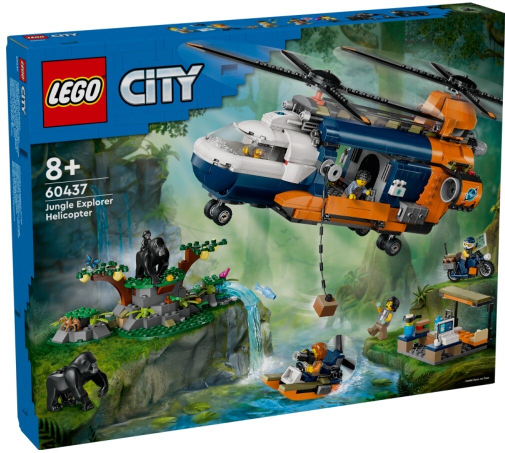 Lego City 60437 - Jungle Explorer Helicopter NEW - FREE SHIPPING | eBay