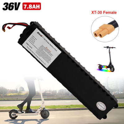 Electric Scooter Battery 36V 7.8Ah E-Scooter E bike Replacement Li-ion ...