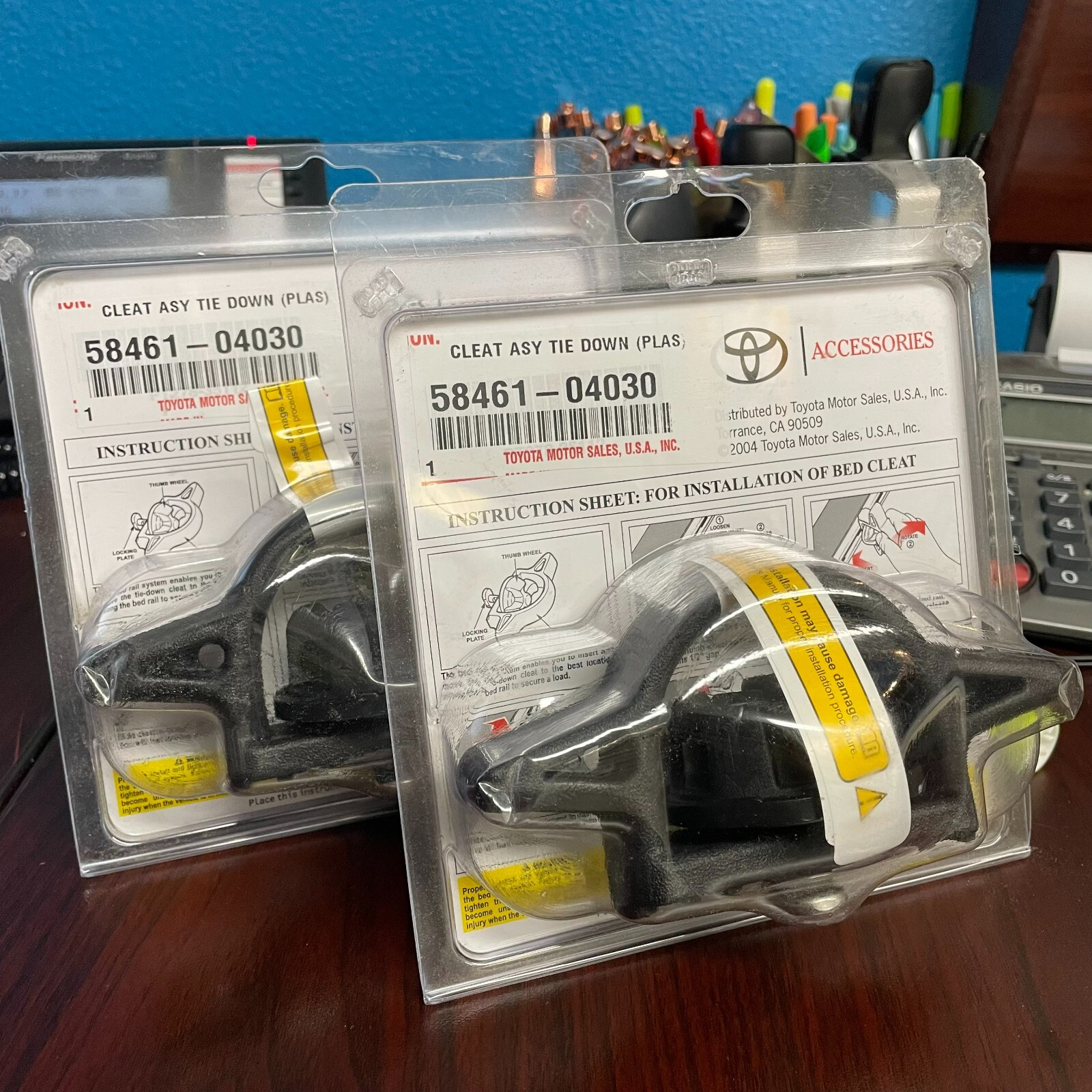 Toyota Tacoma Bed Cleats Set of 2, New in Box OEM 58461-04030 | eBay