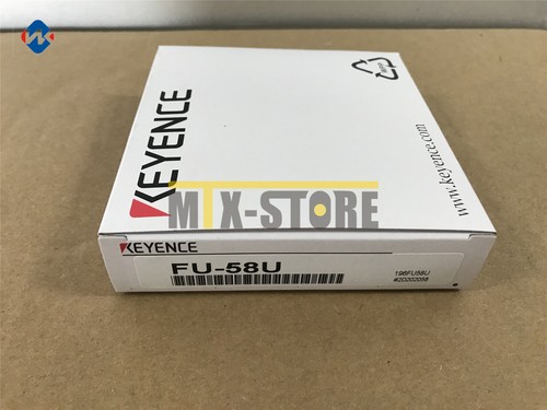 KEYENCE Fu-58u Fiber Optic Sensor Switch FU58U 1 Year for sale online ...