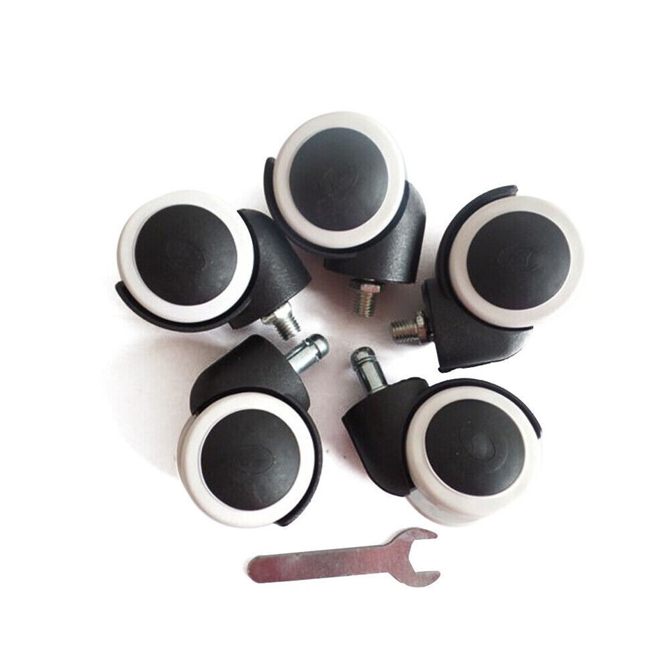 Swivel Adjustable Height Stool Black 360° Chair Office Round Desk PC ...