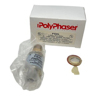 POLYPHASER PSXL IN-LINE EMP SURGE FILTER 1.2GHz to 2.8GHz NEW OLD STOCK ...