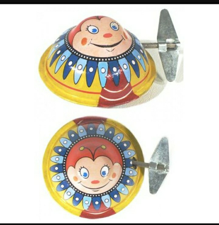 NEW Tin Toy Wind-up Queen Bee ROCKET USA | eBay