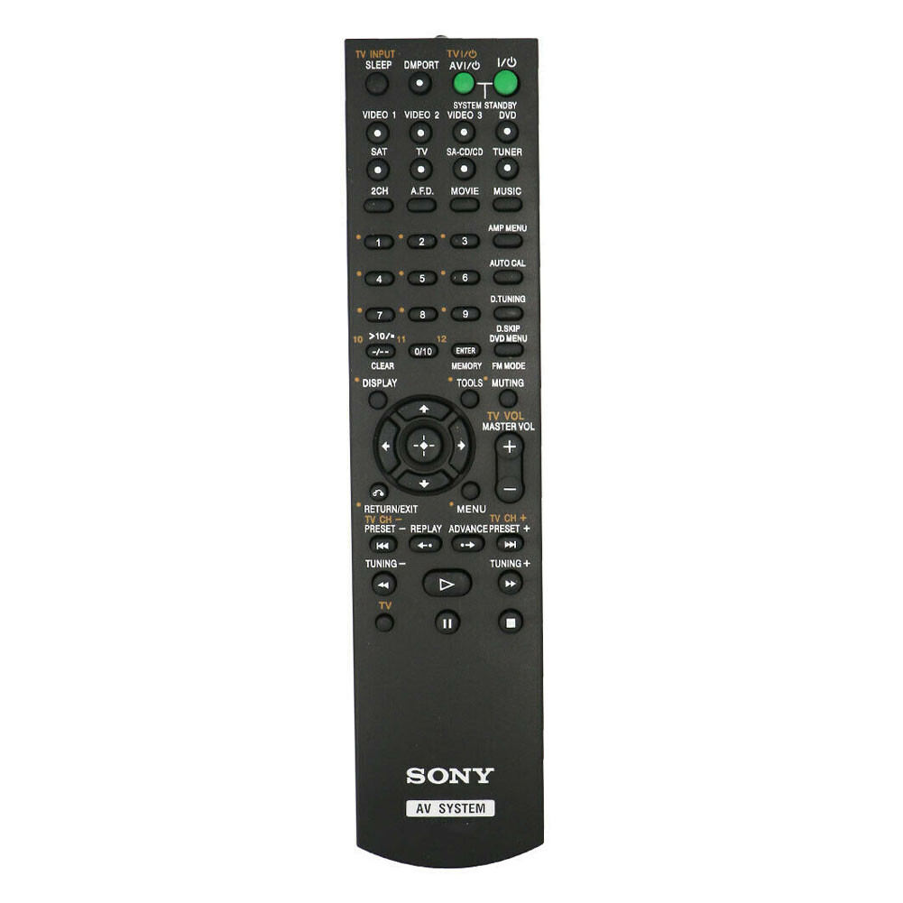 Generic Remote Control For SONY STR-DA2800ES STR-DA5600ES Audio Video ...