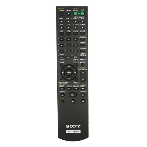 Generic Remote Control For SONY STR-DA2800ES STR-DA5600ES Audio Video ...