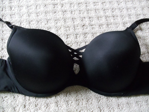 Solid Black Torrid Curve 40DD Lined w/ Padding w/ XXX Mid Cup Straps | eBay