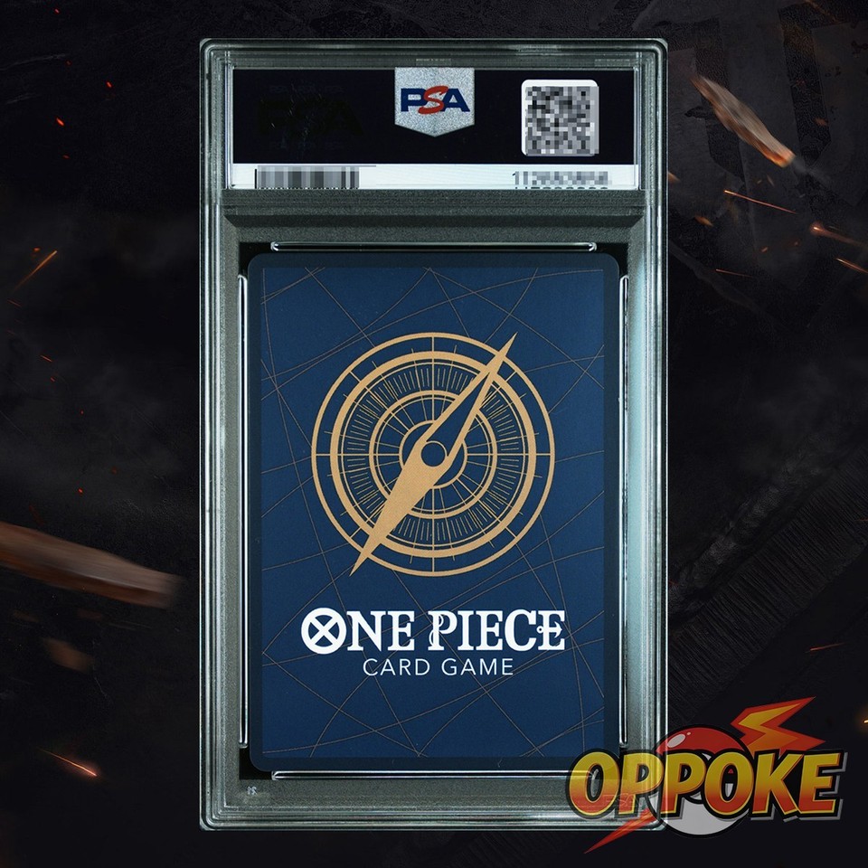 PSA 9 One Piece Card JPN Parallel Uta OP09-002 R Promo Flagship Winner ...