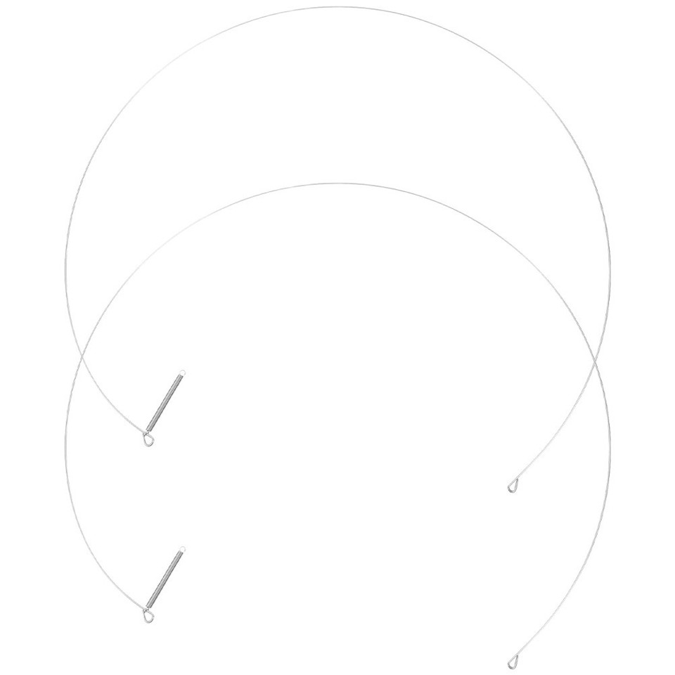 2 Pcs Washing Machine Door Seal Sealing Ring Set Washer Assembly Wire ...