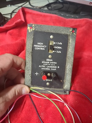 Altec Crossover From 886A Speakers | eBay