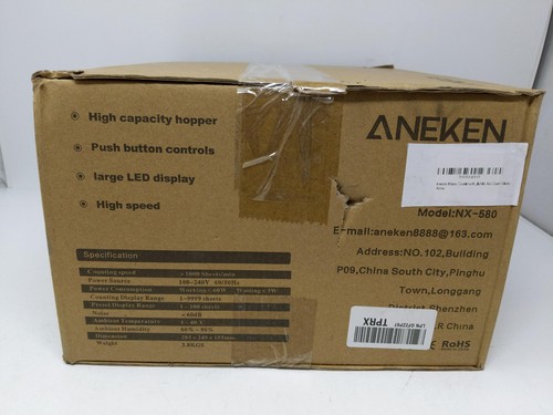 Aneken Money Counter Machine Usa/eur Upgraded Counterfeit Detection | eBay