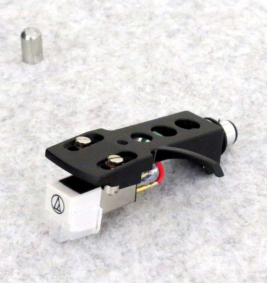 NEW Turntable Headshell w/ Audio Technica phono cartridge installed ...