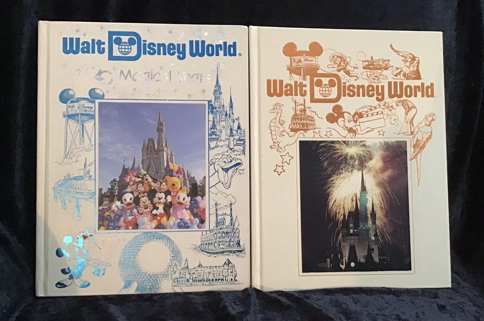 Walt Disney World Books 20 Magical Years & Walt Disney World Lot Of 2 ...