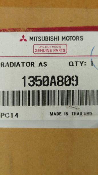 New OEM Mitsubishi Radiator 2021-up L200 2.4 diesel 4x4 Auto 1350A809 ...