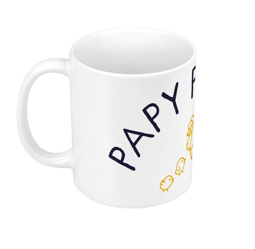 Tasse Céramique Mug Papy Poule Cadeau Familliale Blague Animal | eBay