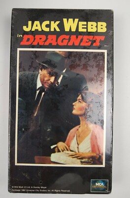 Dragnet (VHS, 1991) Jack Webb 96894503031| eBay
