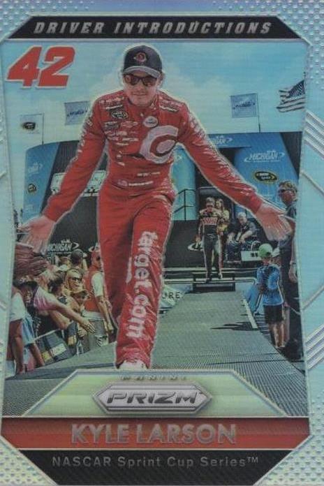 2016 Panini Prizm NASCAR - Driver Introductions Kyle Larson #85 Silver ...