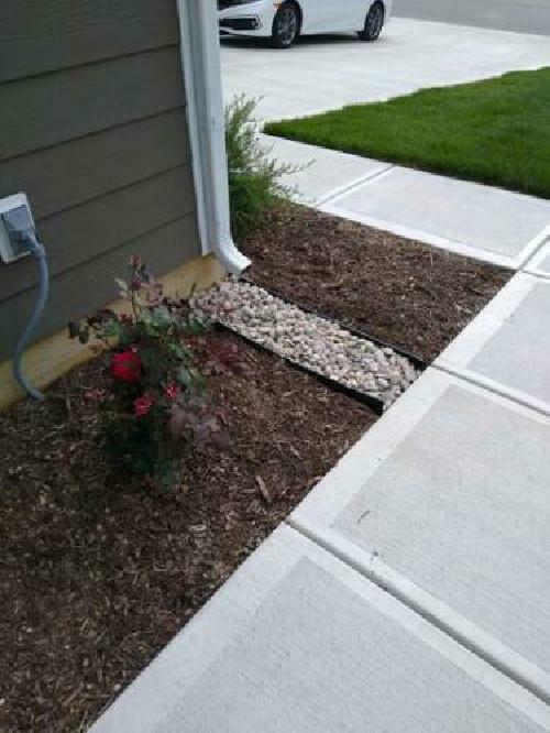 Gutter Downspout Divider Rain Water Channel Guard Splash Under Fence ...