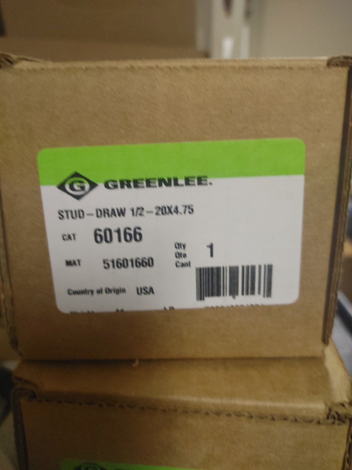 Greenlee 60166 Draw Stud 1/2" -5/8" for sale online | eBay