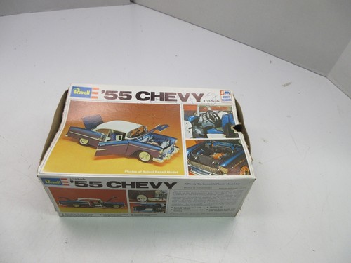 Revell 55 Chevy Vintage Model kit 1/25 scale 1973 | eBay