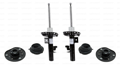 Set of 2 Front Struts L+R w/ 2xFront Strut Mounts SACHS/MEYLE for VOLVO ...