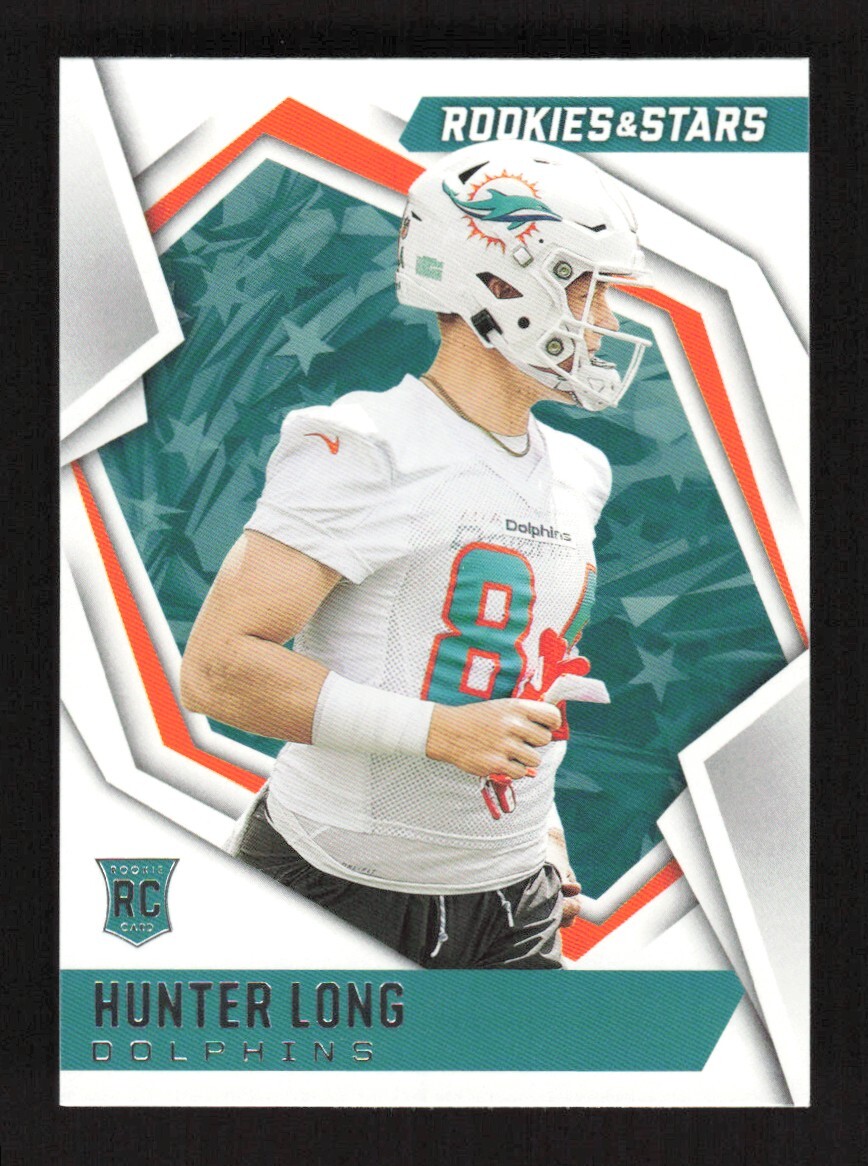 2021 Panini Rookies & Stars Hunter Long RC #165 Miami Dolphins | eBay