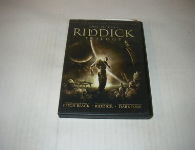 RIDDICK TRILOGY 3 MOVIES DVD MOVIE C1103 | eBay