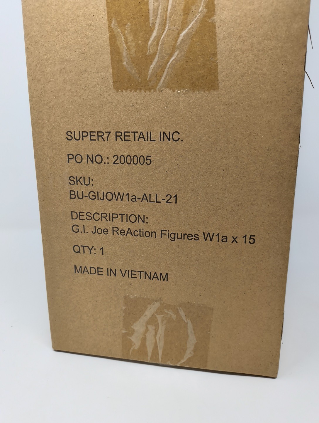 SEALED Super7 Reaction Figures GI Joe Wave 1 Lot. 15- 3 3/4" Figures | eBay