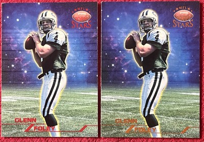 (2) 1998 Topps Stars Red & Bronze #150 Glenn Foley New York Jets #’d ...