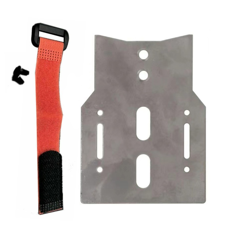 1/10 Stainless Steel Battery Cover Skid Plate For Traxxas TRX-4 Racing ...