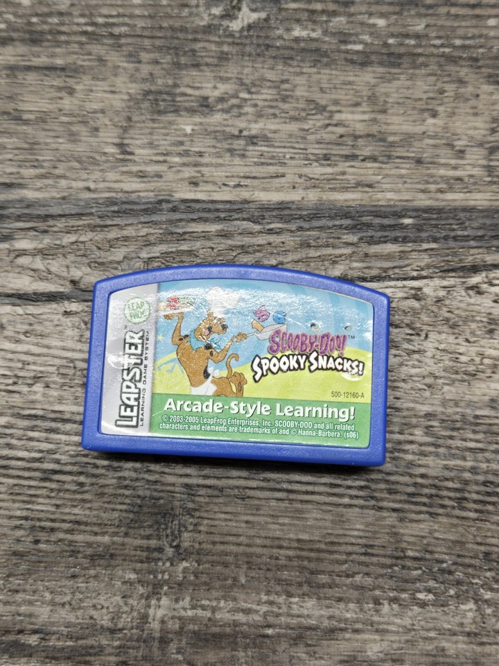 Leapfrog Leapster Scooby Doo Spooky Snack Arcade Style Learning ...