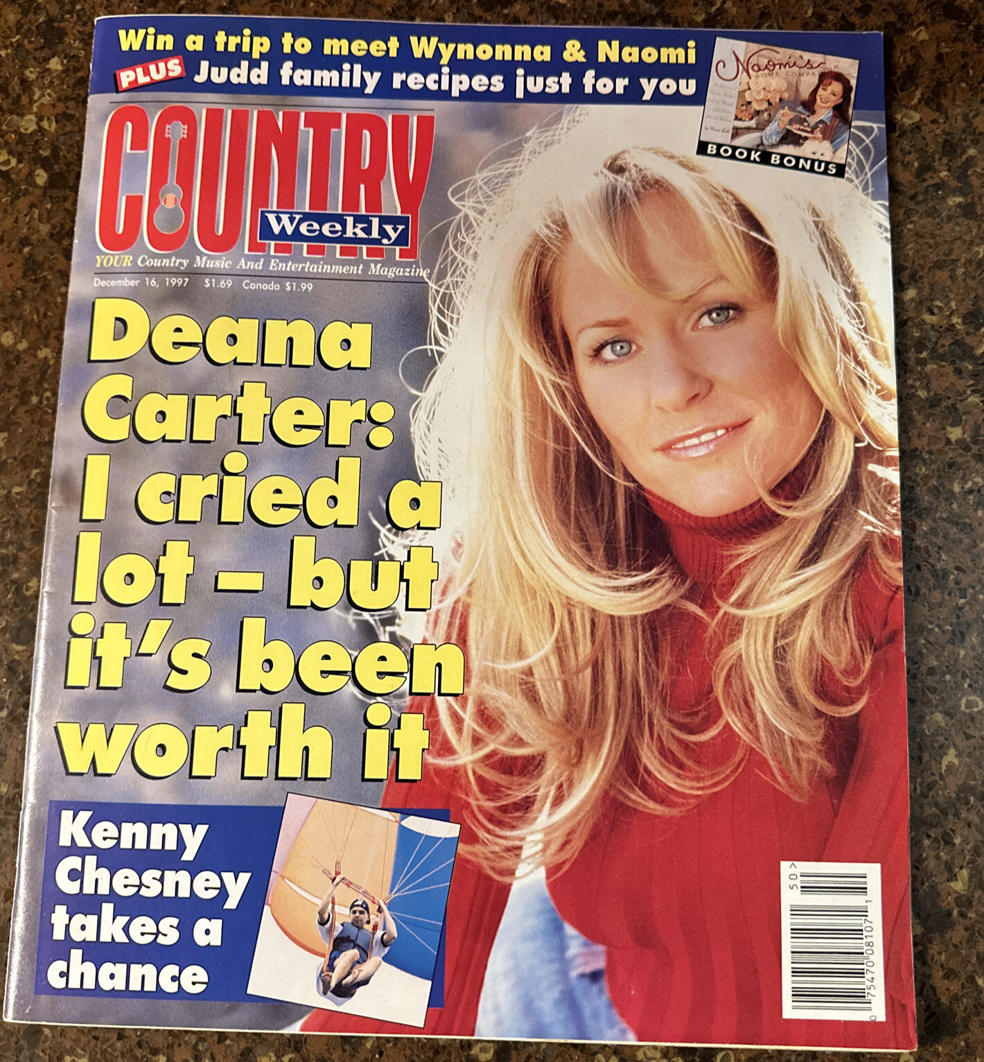 THE JUDDS WYNONNA NAOMI DEANA CARTER 1997 Weekly SIX PAGE Article & Photos | eBay