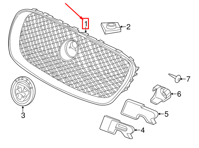 Jaguar XF Grill No Emblem OEM 2012 C2Z20498 for sale online | eBay