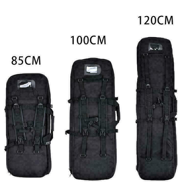 Mens Tactical Hunting Shooting Padded Carry Case Air Rifle Gun Slip Bag ...