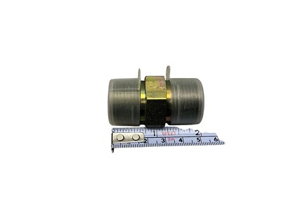 One Hydraulic Hose Adapter, 3/4" x 3/4" 2L NPT Male, Hex Nipple | eBay