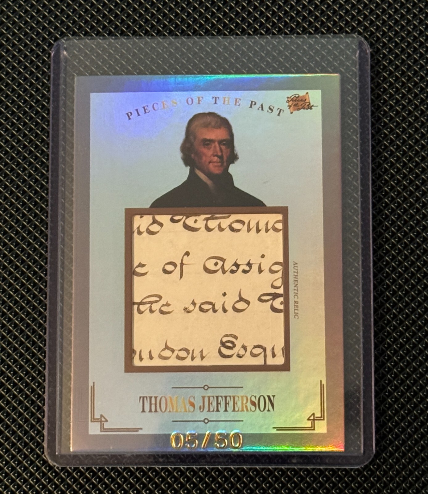 2023 Pieces of the Past Historical Premium Thomas Jefferson DOCUMENT ...