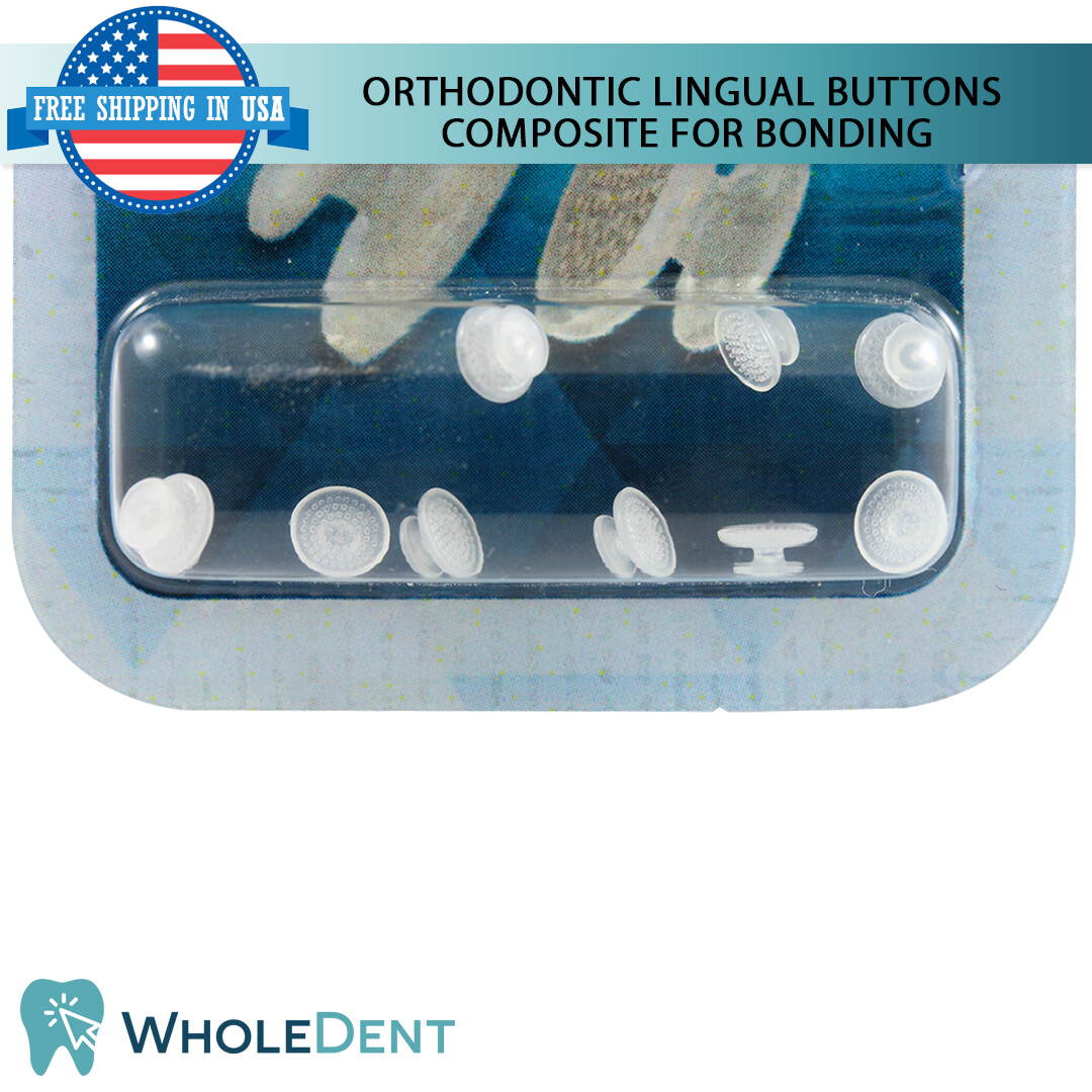 Orthodontic Dental Composite Lingual Buttons Bondable Aesthetic ...